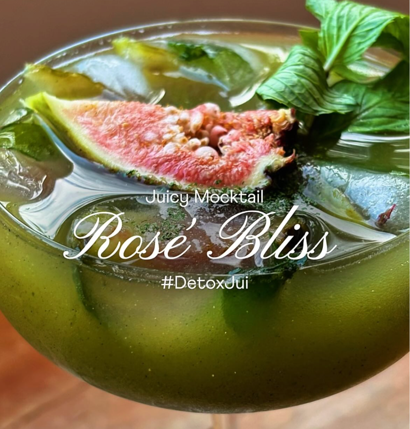 Rosé Bliss: o drink saudável – Jui - Suco verde funcional em pó