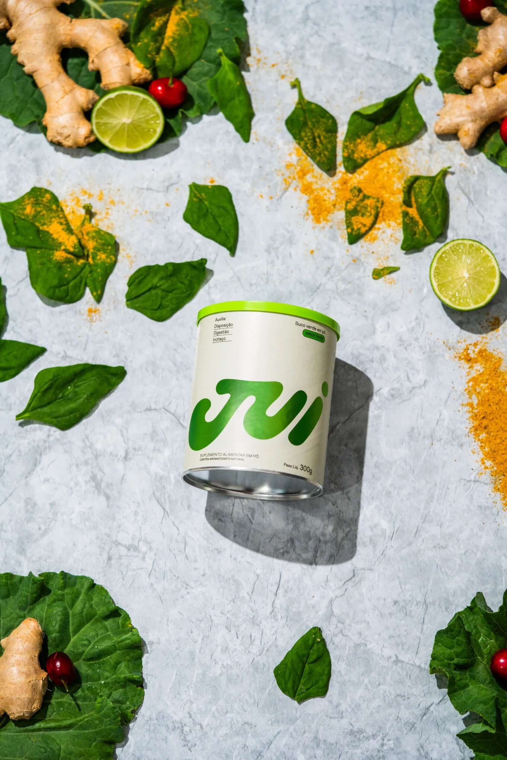 Suco verde funcional em pó - Jui